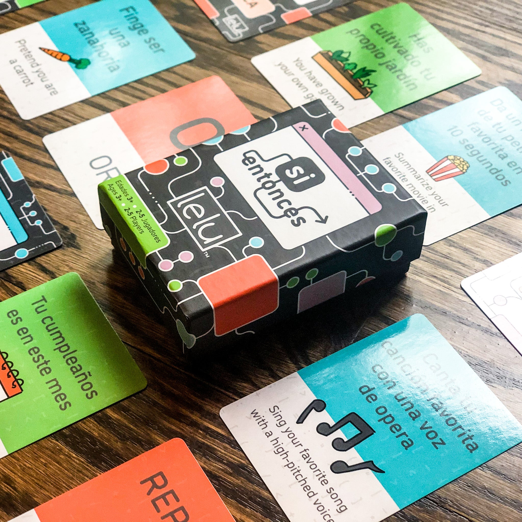 Bilingual Kids' Learn-to-Code Card Game | Play Games, Learn Spanish – Lelu