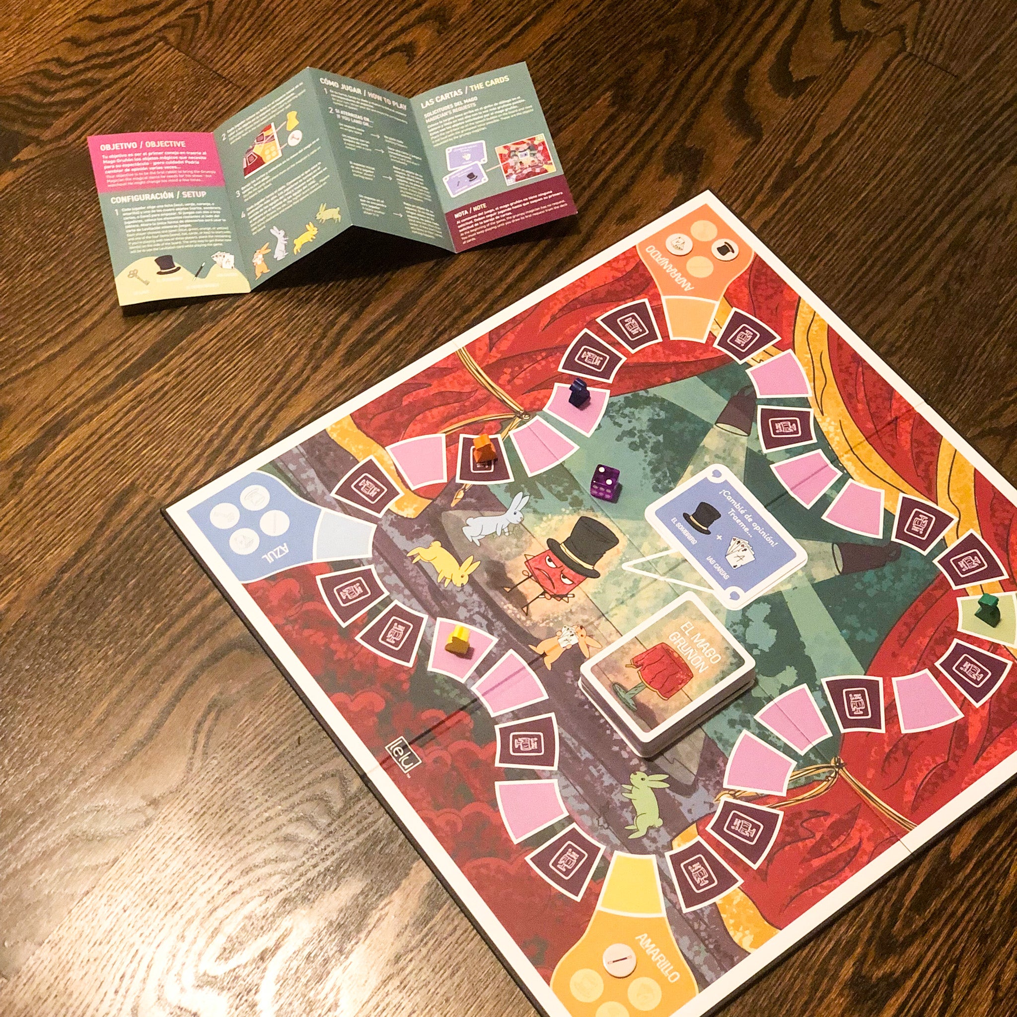 Magic-themed kit for children to learn Spanish – Lelu